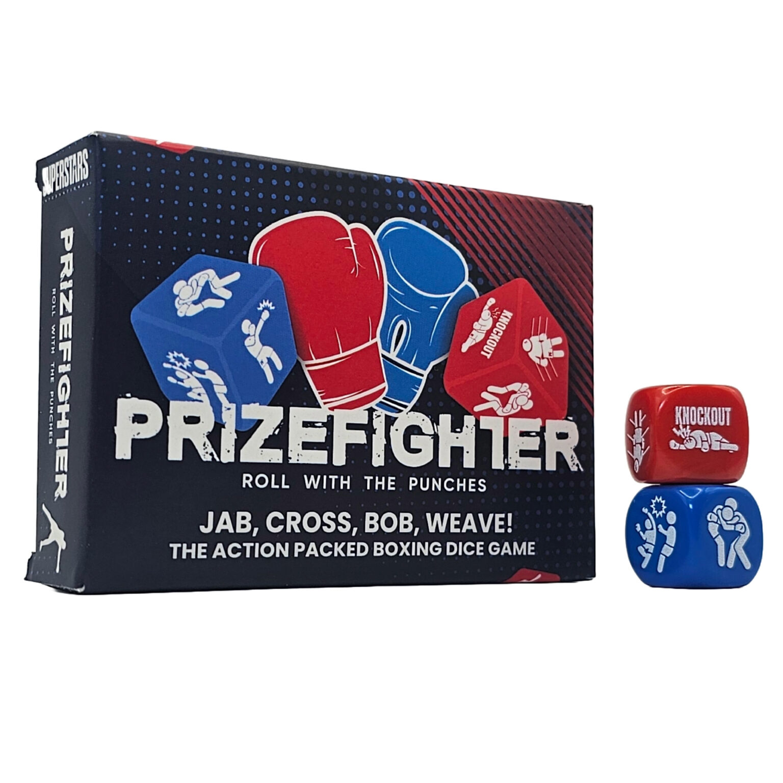 Prizefighter. The Worlds Greatest Dice Boxing Game. BUY NOW!